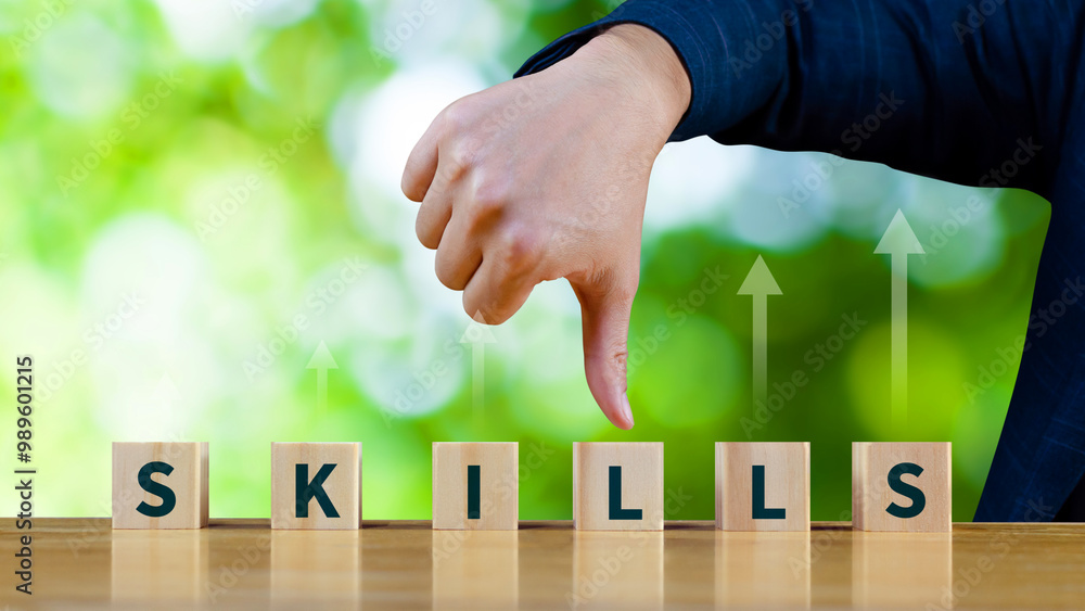 Skill training, Personal development and promoted employee, education ...