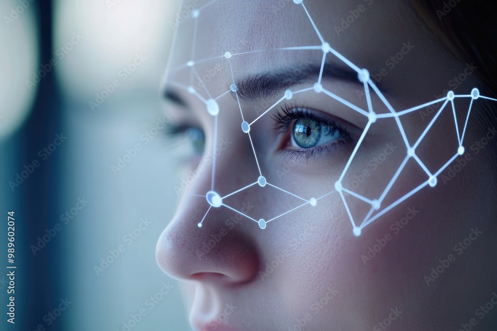 Facial scan: advanced biometric line, the detailed integration of ...