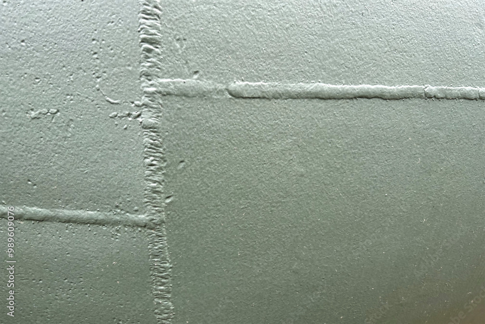 Texture with visible weld seams in the interesting color urban-green on ...