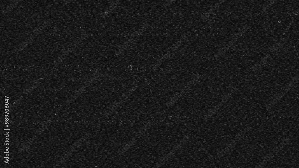 Vintage VHS Old TV Noise Effect with Static and Glitch Distortion ...