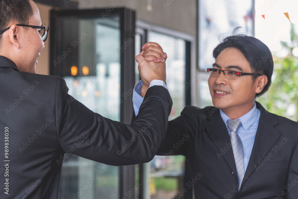 Two Men team fist bump Business Partner Businessman Trust Teamwork ...