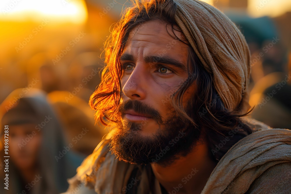 Biblical illustration, Judas Iscariot Betrays Jesus to the Jewish Chief ...