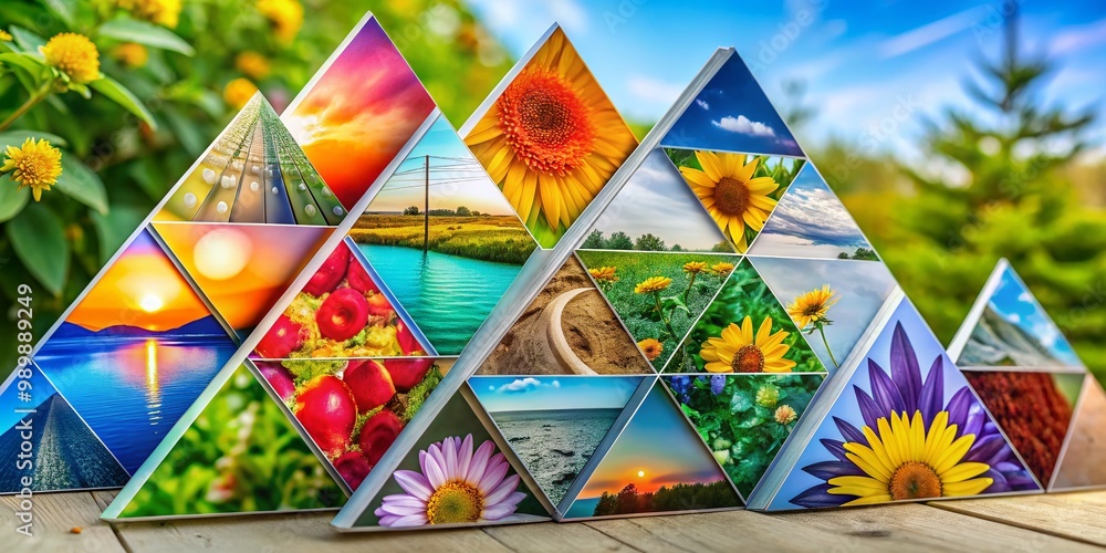 Different Types of Right Triangles Illustrated with Clear Labels and ...