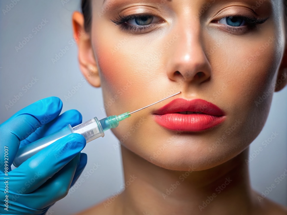 Intradermal Injection Technique Demonstration with Proper Angle for ...