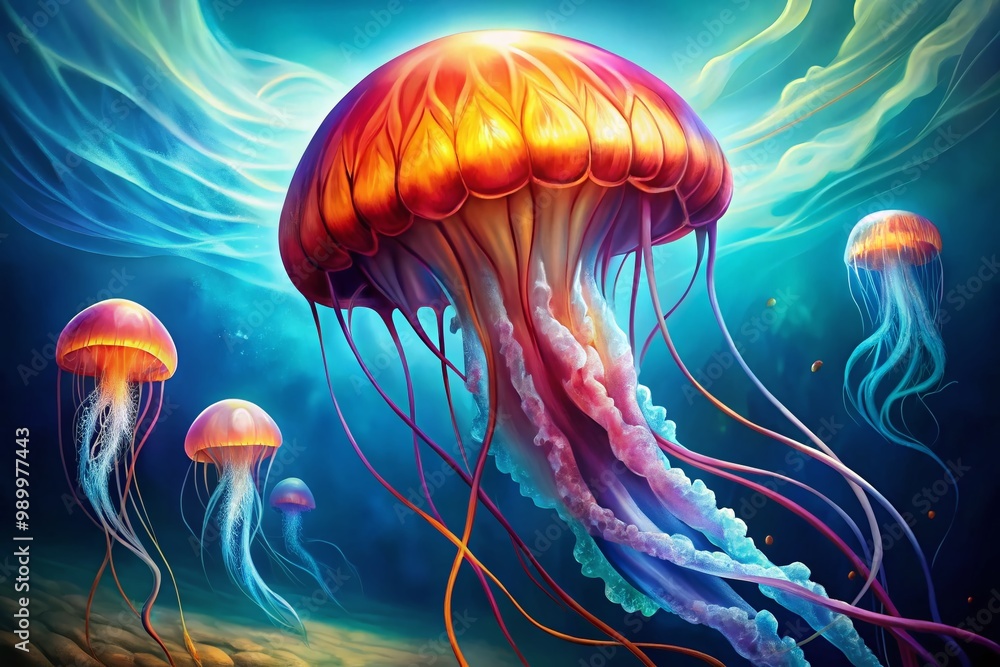 Step-by-step guide on how to draw a realistic jellyfish for art and ...