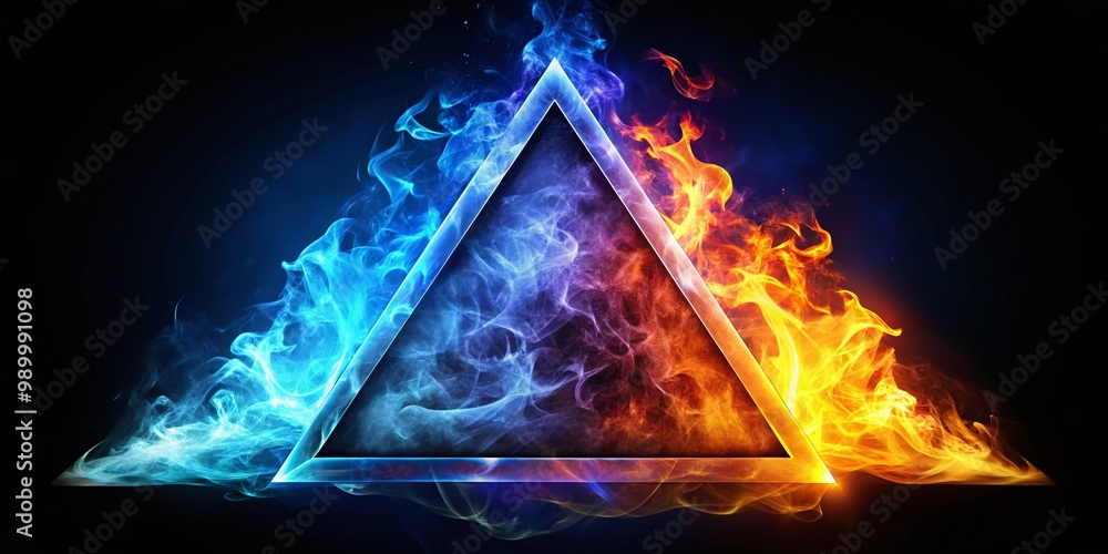 The Fuel Triangle Concept Illustrating the Interconnection of Fire ...