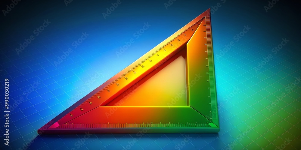 Visual Representation of Right Triangle with Hypotenuse Calculation in ...