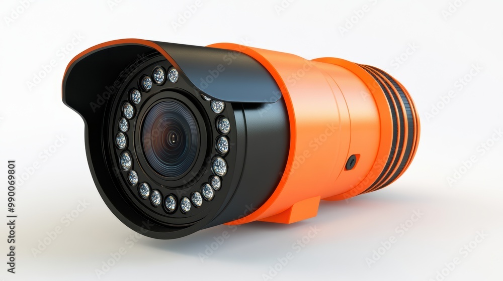 CCTV camera, camera pointing to the ground, camera facing the ground at ...