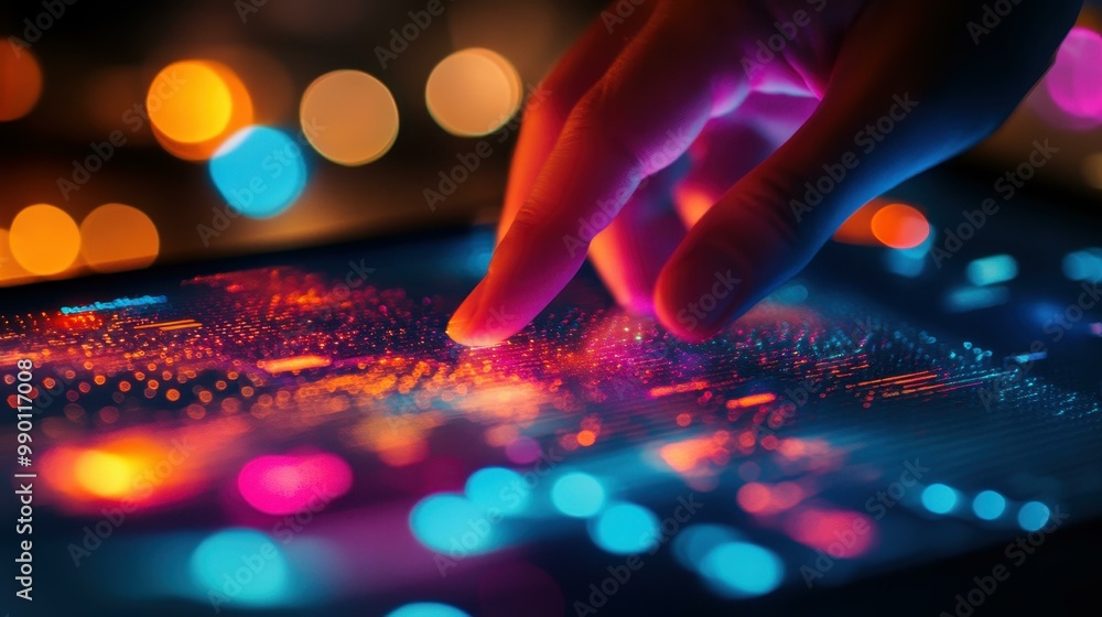 Explore a sleek touchscreen interface for effective governance, risk ...