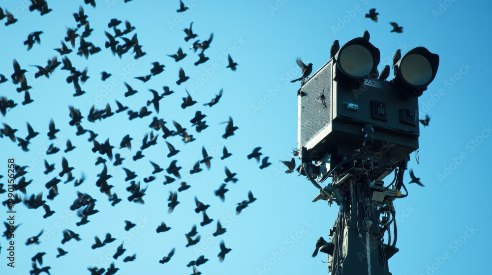 radar system is essential for tracking migratory patterns of birds ...