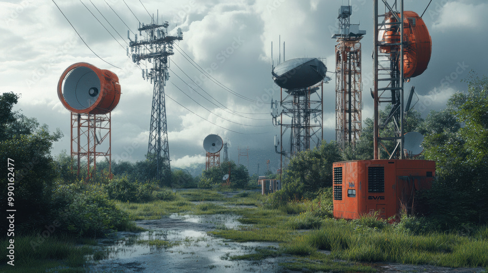 placement of radar signal towers is critical for effective ...