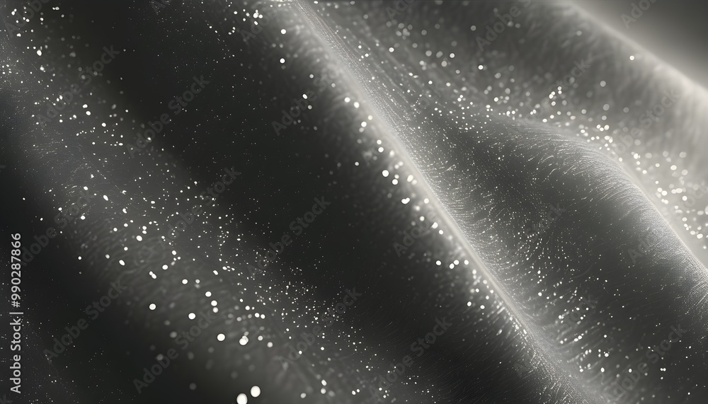 Vintage cinematic grayscale gradient with film grain texture for ...