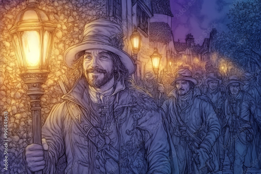 Guy Fawkes Night. Bonfire Night is a British tradition. Annual ...