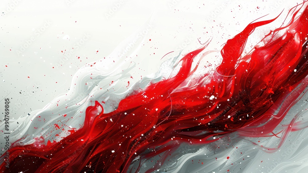 Red and white can symbolize various cultural meanings, adding depth to ...