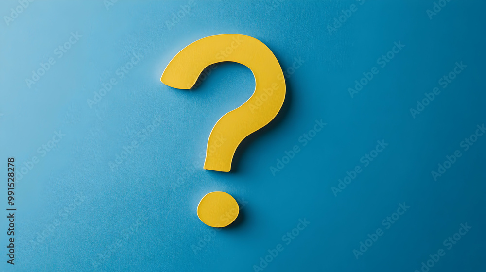 Question Mark Symbol For Faq Information Problem And Solution Concepts Quiz Test Survey