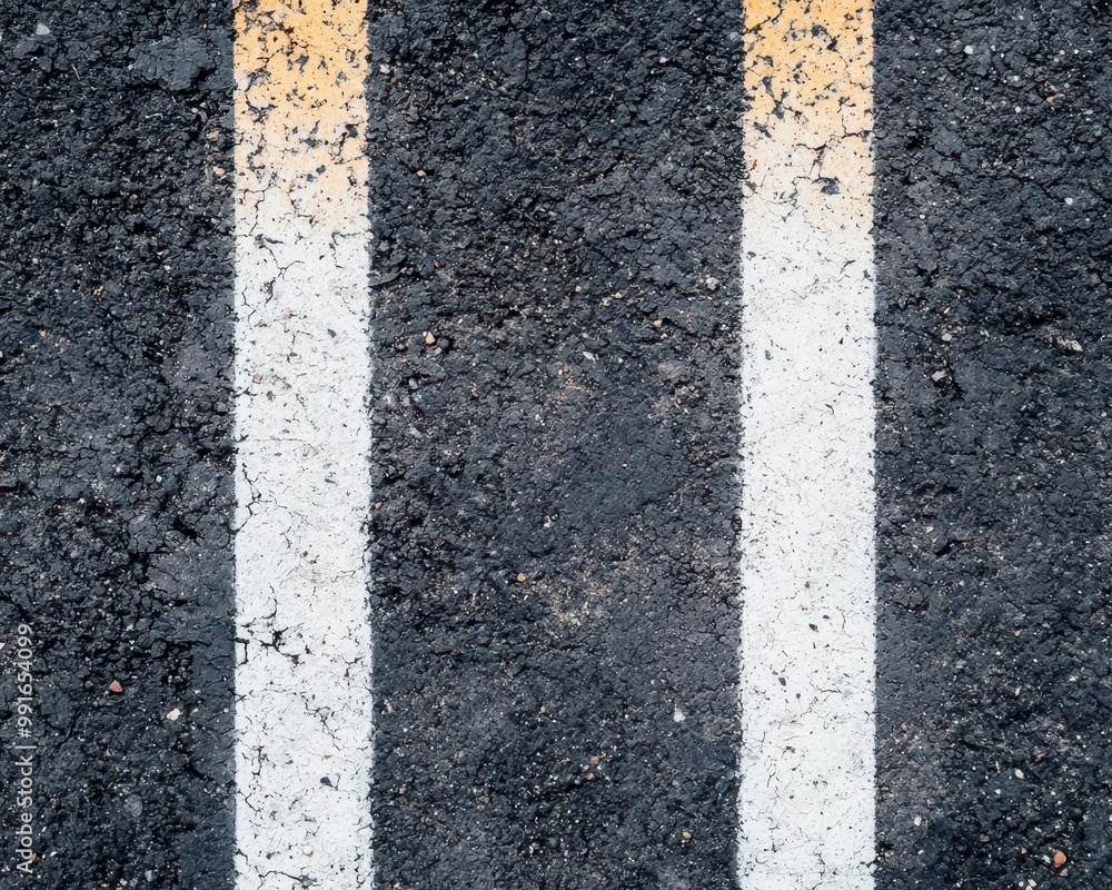 Road surface with skid marks and scattered debris, skid marks, accident ...