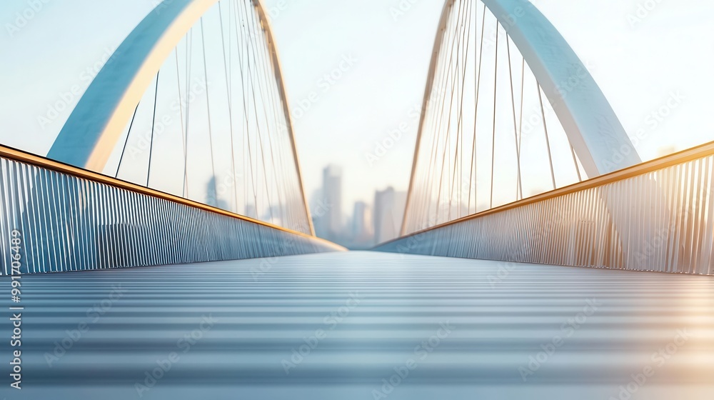 Adaptive bridge design with adjustable tension cables for load ...