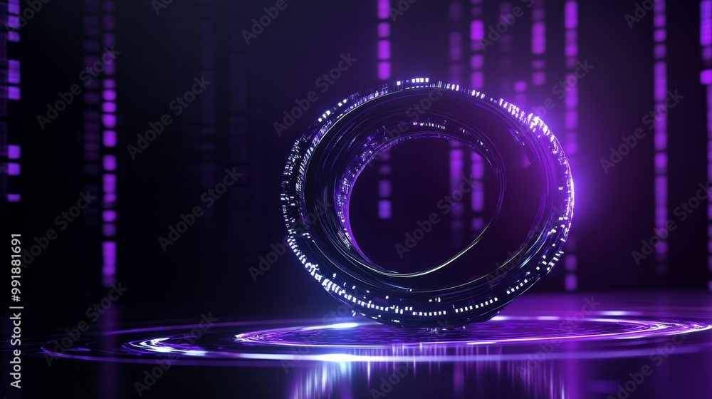 Peer-to-Peer Data Encryption Visualized as a Swirling Ring: A ...