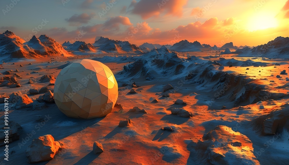 Equirectangular spherical projection of a stunning Mars panorama at ...