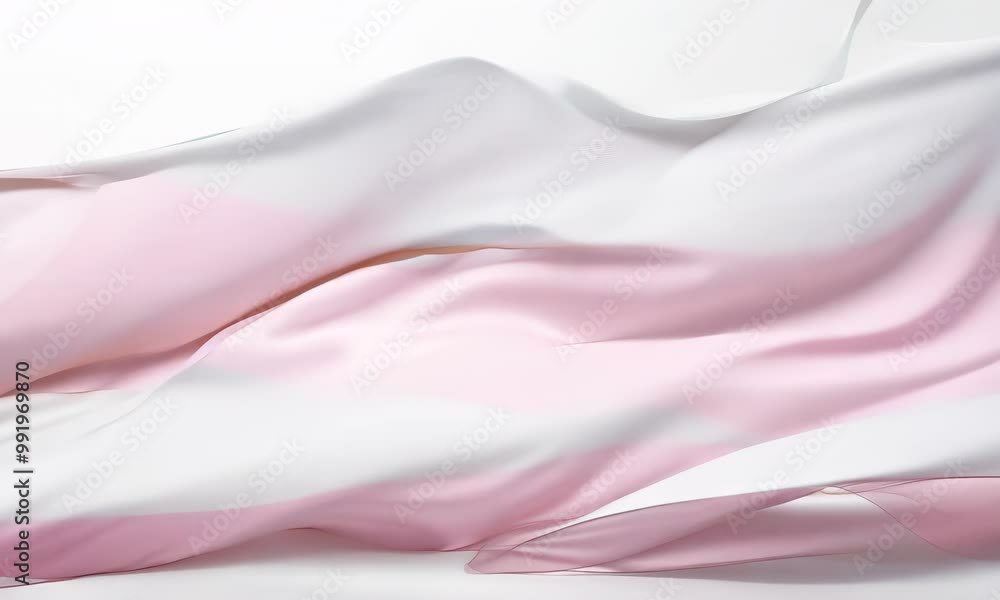 Discover the elegance of a new silk collection in a vibrant, flowing ...