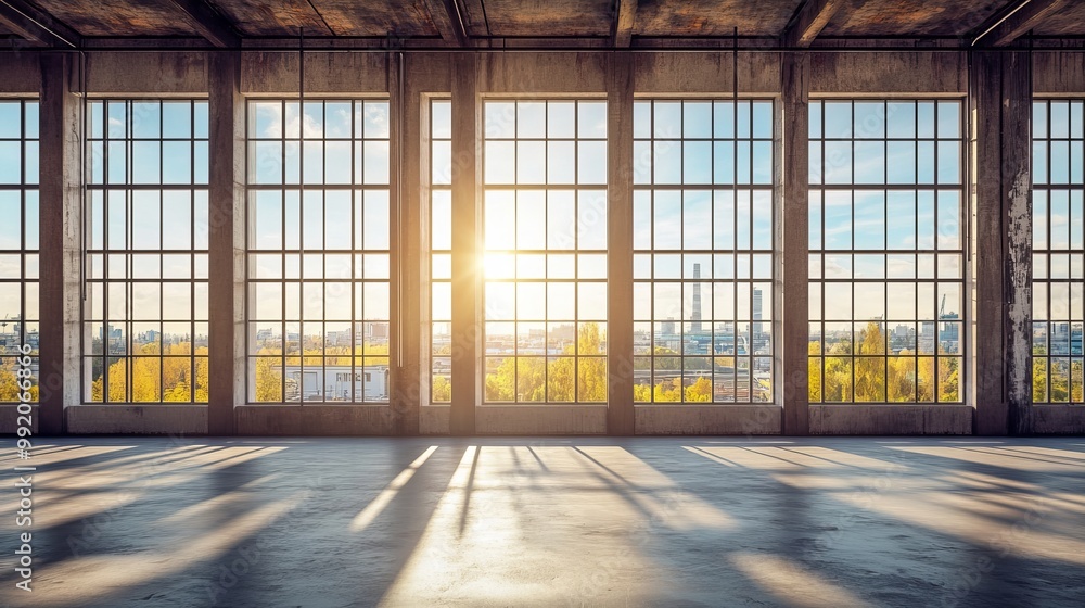 Building and home windows are made in glass factories. They come in ...