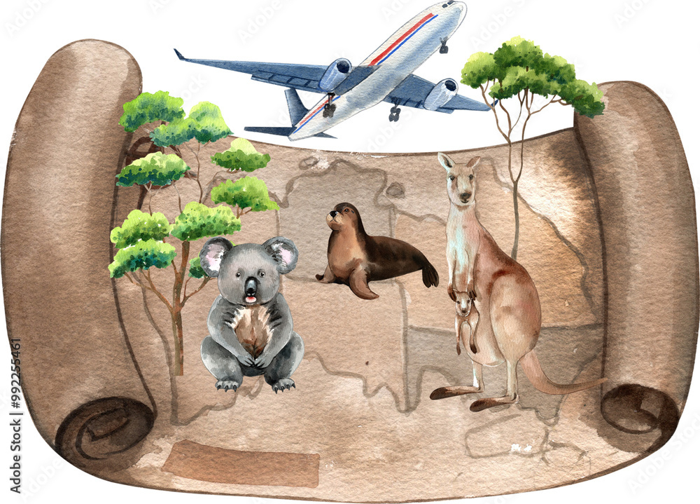 Australia is renowned for its iconic animals, including koalas ...