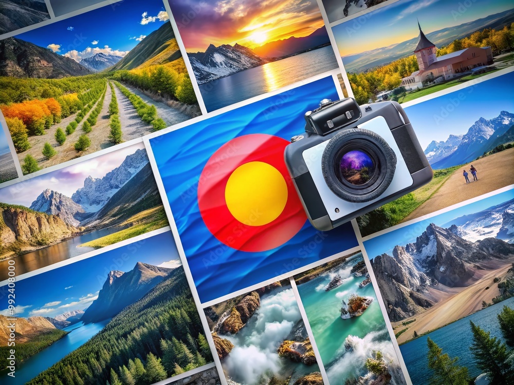 Colorado C logo design featuring bold colors and a modern aesthetic ...