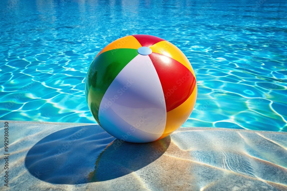 Colorful beach ball clip art brings summer vibes to life! Perfect for ...