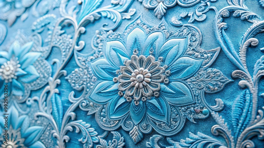 Elegant Light Blue Patterns for Backgrounds and Textures in Design ...
