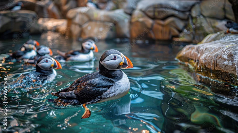 Puffin Habitat: A cold-water, rocky environment designed for puffins ...