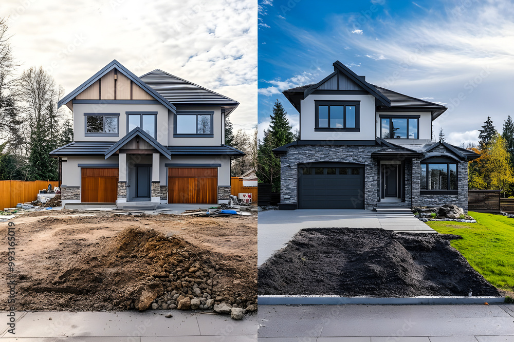 House renovation project showcases a significant transformation from an ...