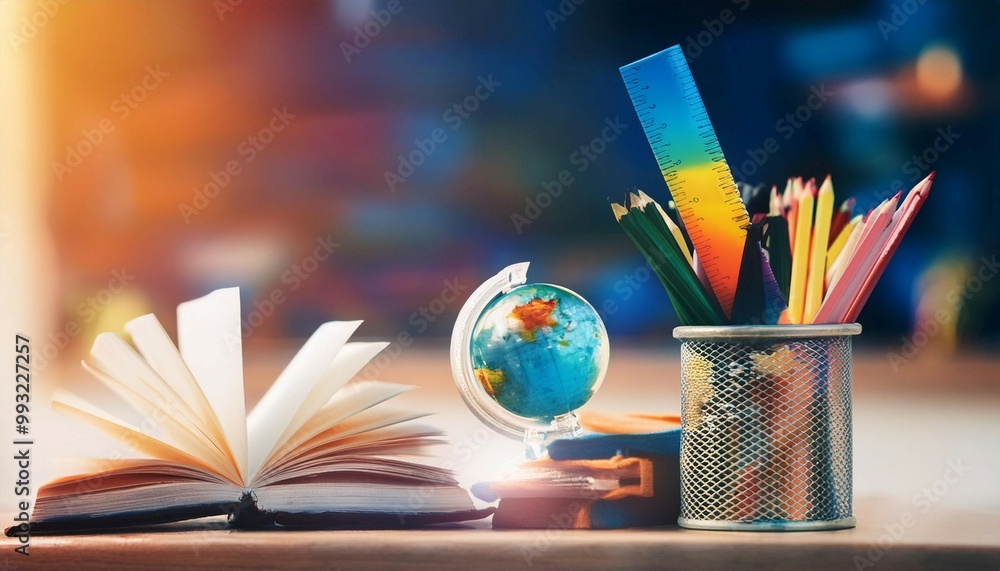 Study and learning elements, ideal for topics related to education ...