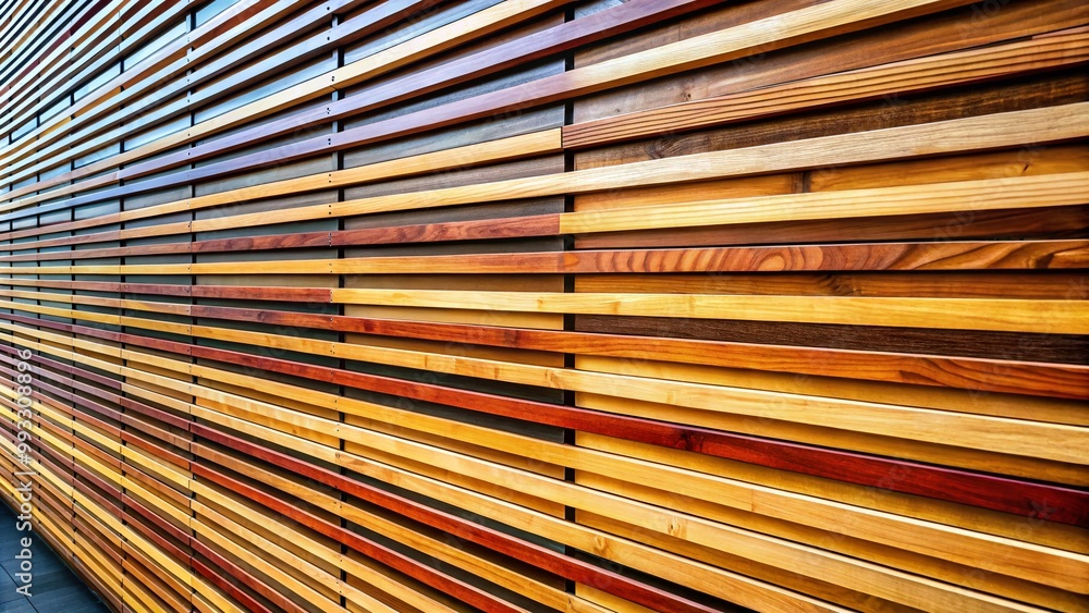 Horizontal Wood Slat Wall Design for Modern Interiors, Home Decor, and ...
