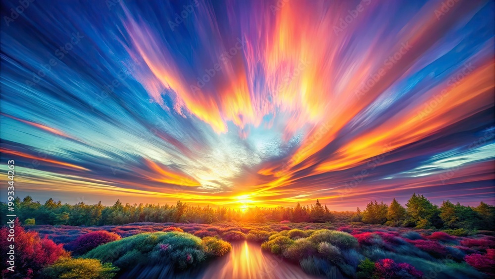 Softly fading designs with gentle colors and abstract patterns offer ...