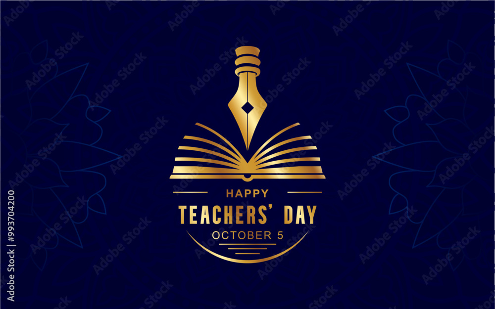 World Teachers Day creative concept banner, poster, social media post ...
