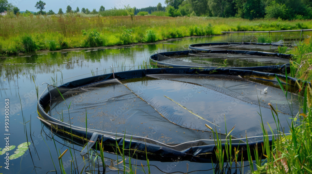 Foto de Sediment traps for capturing solids and sediments in ...