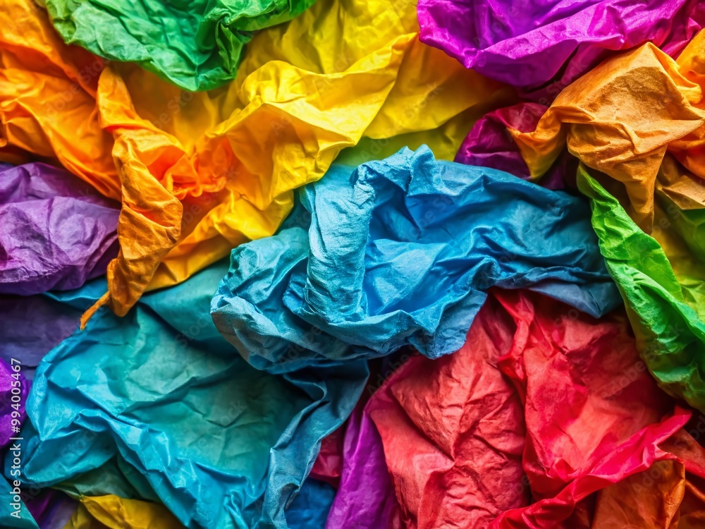 Crinkled Paper Texture with Natural Folds and Creases for Background ...