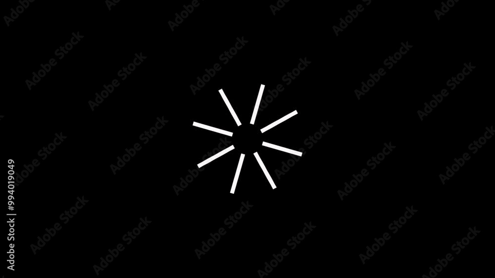 Set explosive shape and line explosion animation motion graphic elements with alpha channel on ...