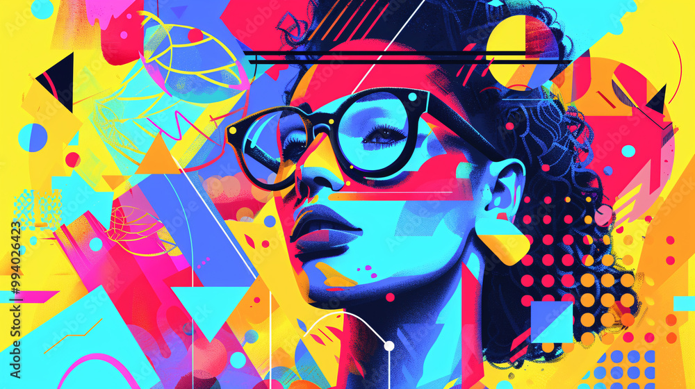 Experience the dynamic world of graphic design and illustration, where ...
