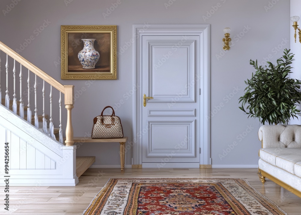 Designing interiors and remodeling houses, welcoming entryways ...