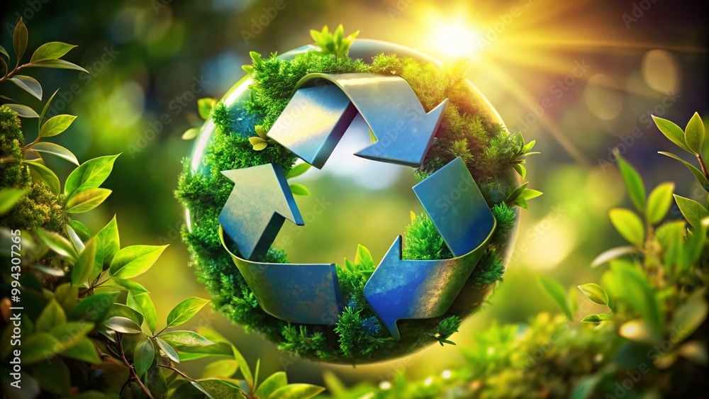 Logo representing the concepts of reuse, recycle, and reduce for ...