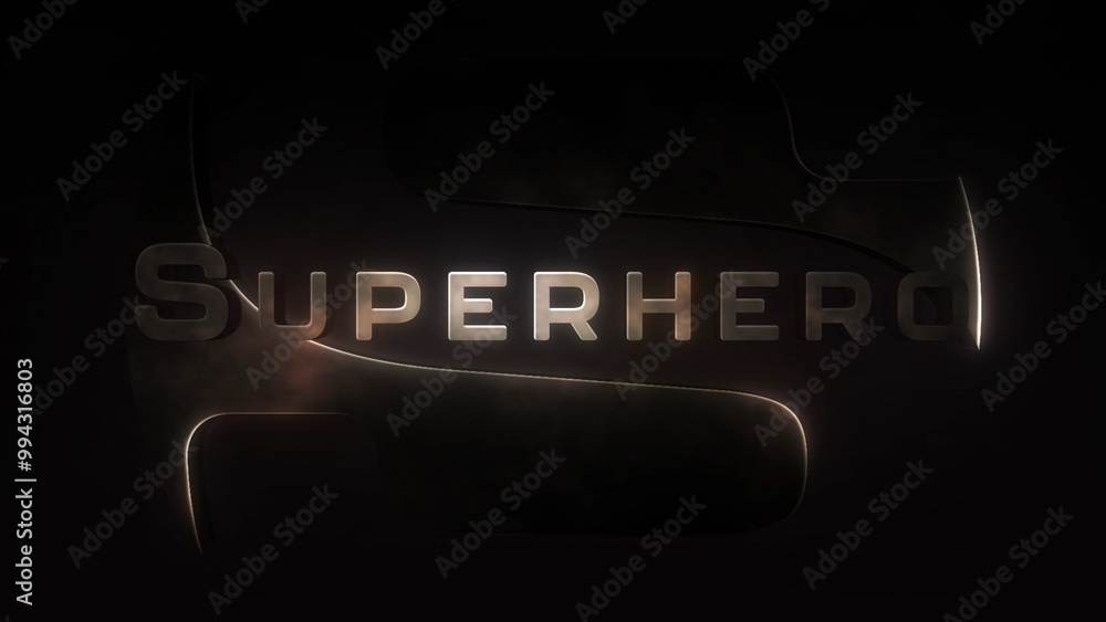 Revengers Superhero Movie Title Intro Stock Template | Adobe Stock