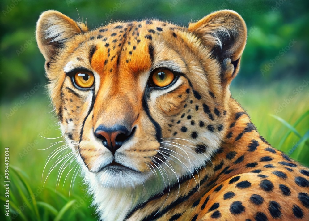 Step-by-step guide on how to draw a realistic cheetah in easy and ...