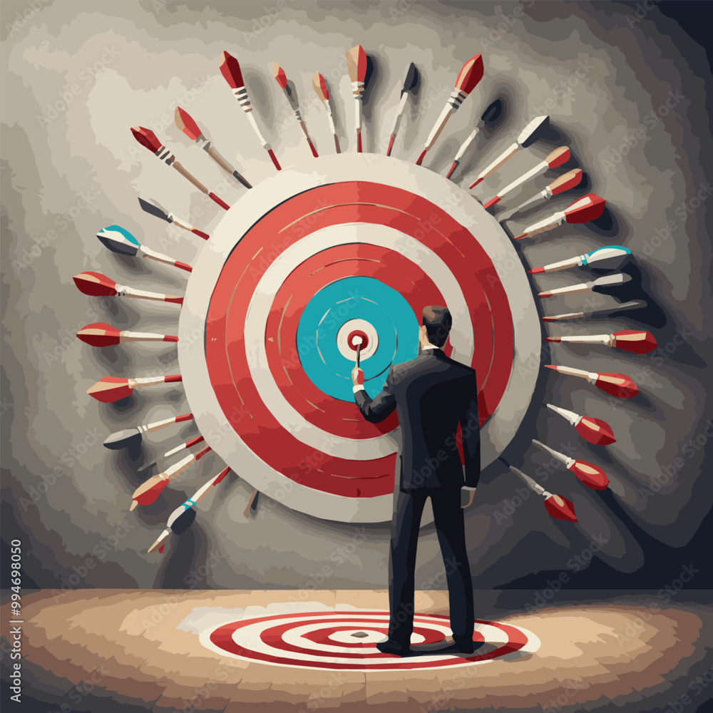Business analysis, content strategy and management concept. advertising ...