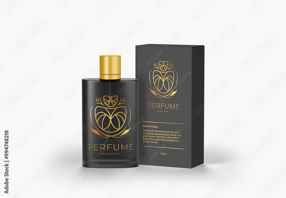 Perfume Mockup Stock Template | Adobe Stock