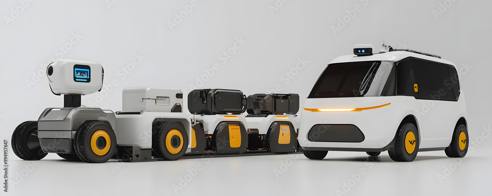 "Robotic Fleet: The Evolution of Autonomous Delivery and Transportation ...