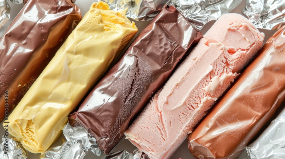 Ice Cream Bars: Individually wrapped treats available in flavors like ...