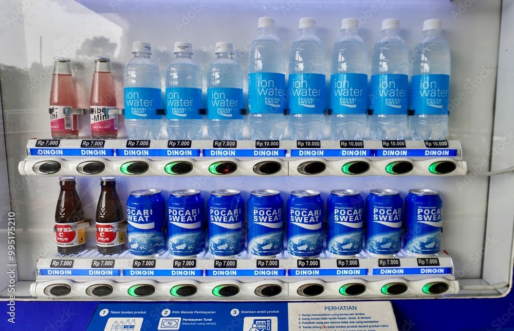 Jakarta, Indonesia - September 12th, 2024 - Pocari sweat ion water ...