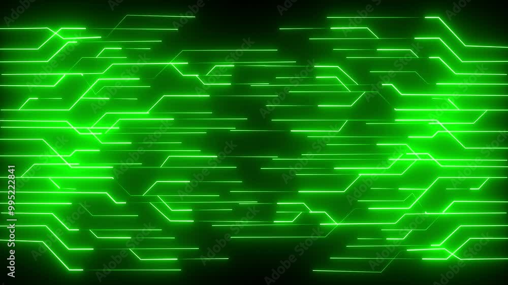 Technology background with arrow animation. direction arrow animation ...