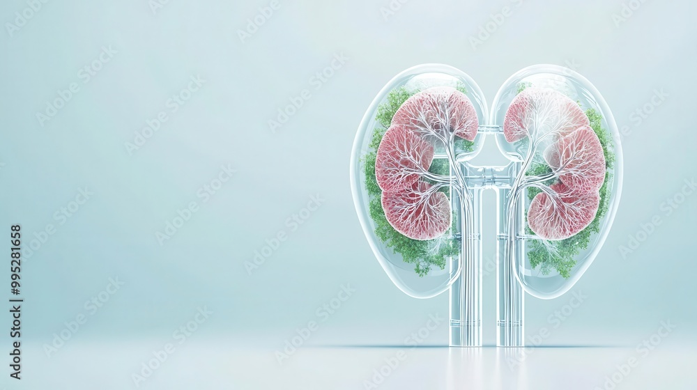 Artificial kidney implant with smart filtration system, sleek and ...